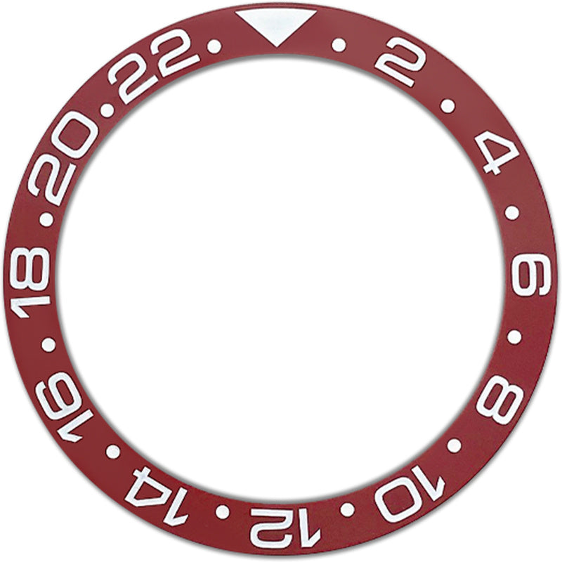 SKX007/SRPD 38*30.7mm Ceramic Bezel insert: Red GMT – KARAJAN