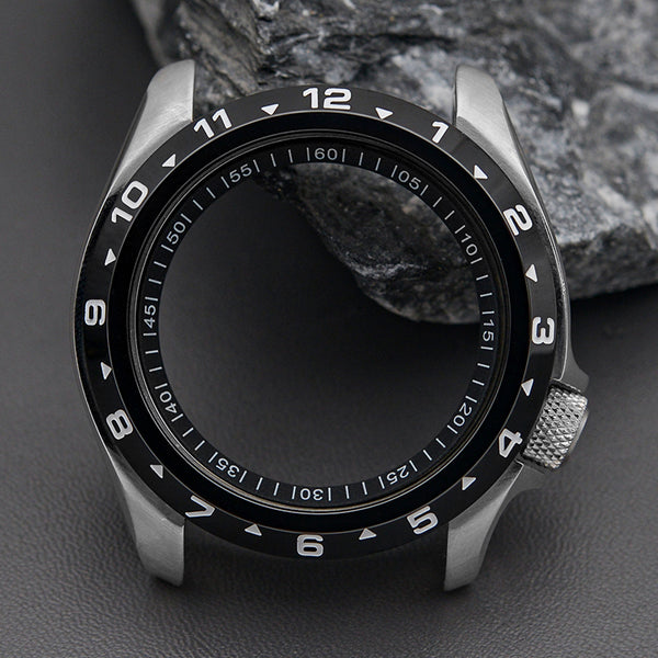 SKX007/SRPD Silver Wactch Case Set-3.8 Crown ( Caseback Included) – KARAJAN